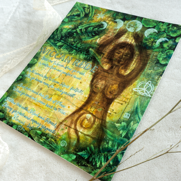 Fine Art Print – Wiccan Rede - creationskadi.com