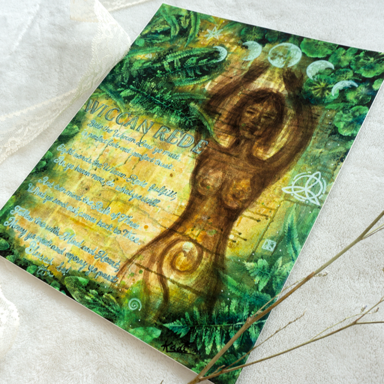 Fine Art Print – Wiccan Rede - creationskadi.com